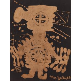 Pinchas Burstein (Maryan), From the cycle "Personnages", 1960