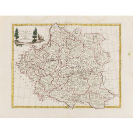 Antonio Zatta, Mapa Polski , 1799